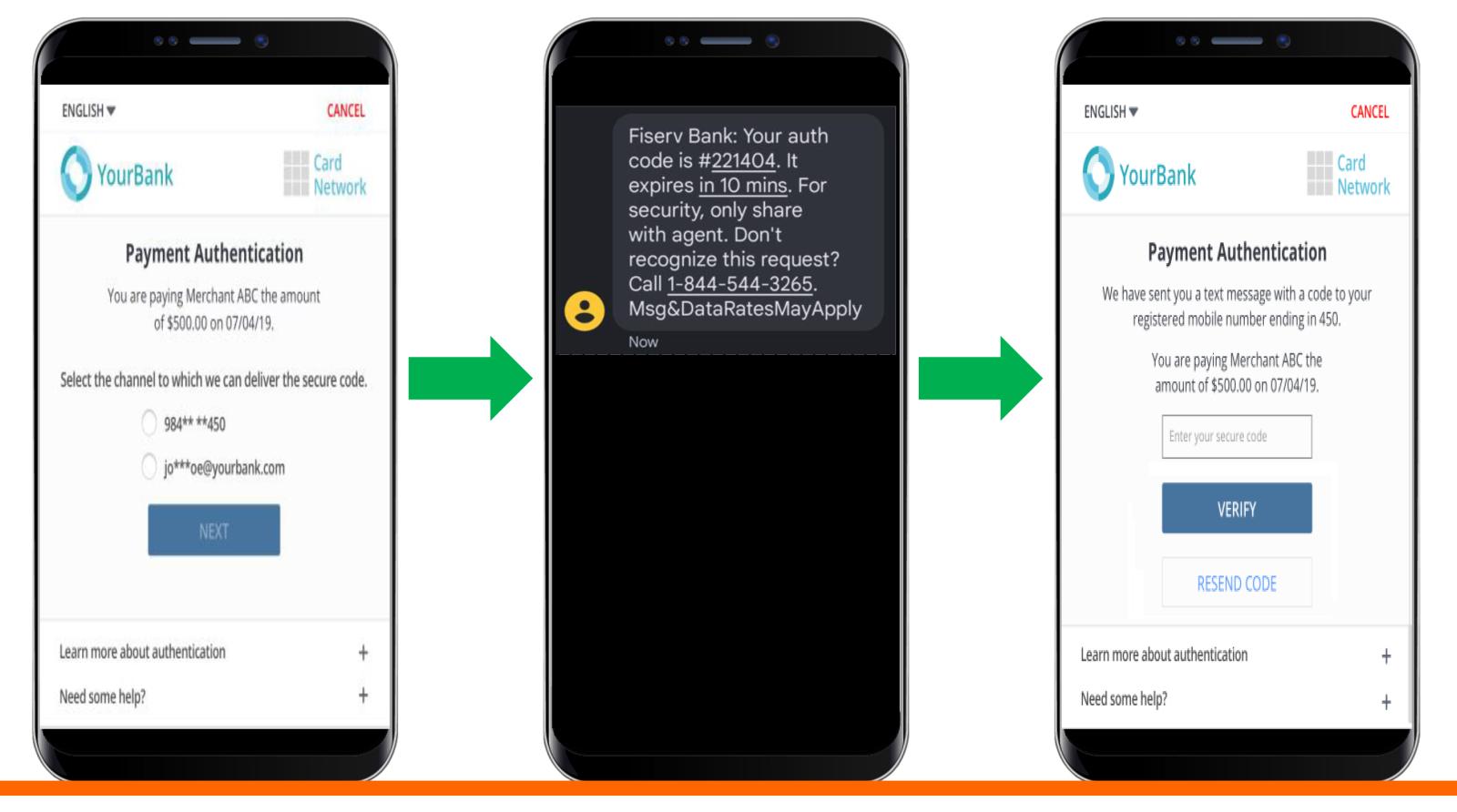 One Time Passcode Safety Feature For Online Purchases Austin Bank